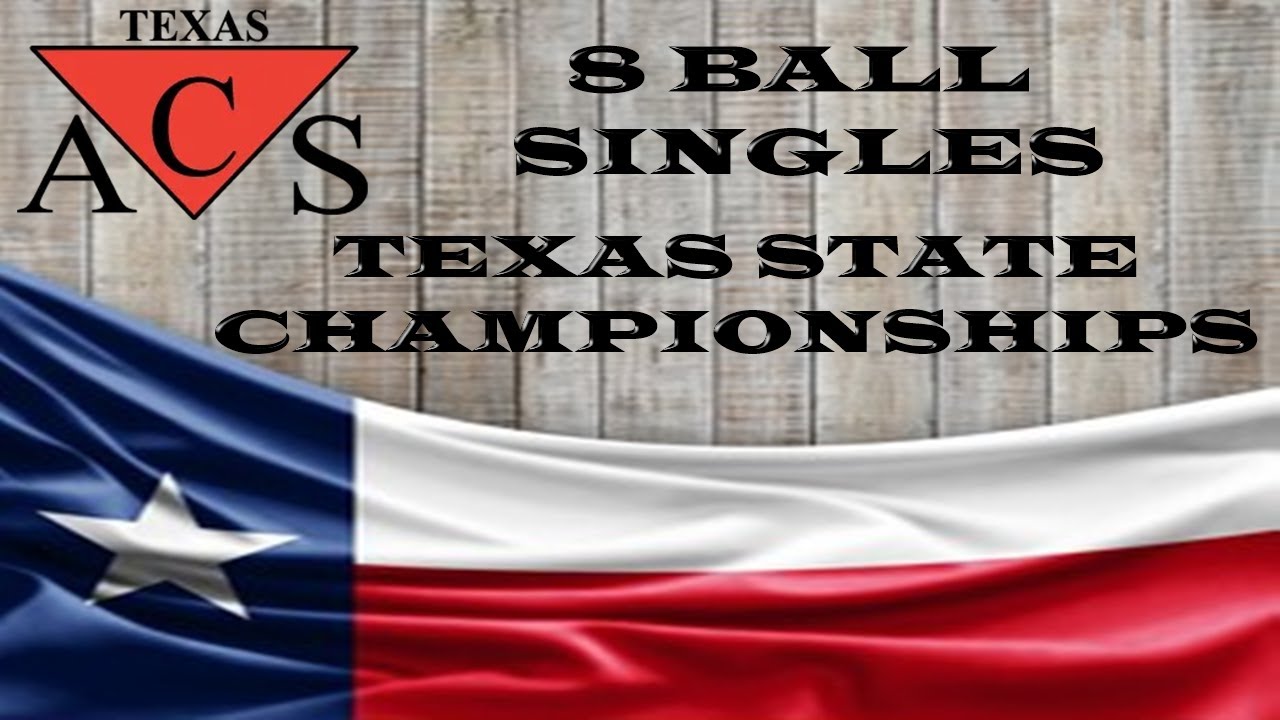 Day 2 8 Ball Singles | 2024 ACS Texas State Championships - YouTube