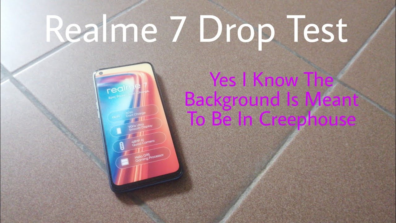 Realme 7 Drop Test - Durable? - YouTube