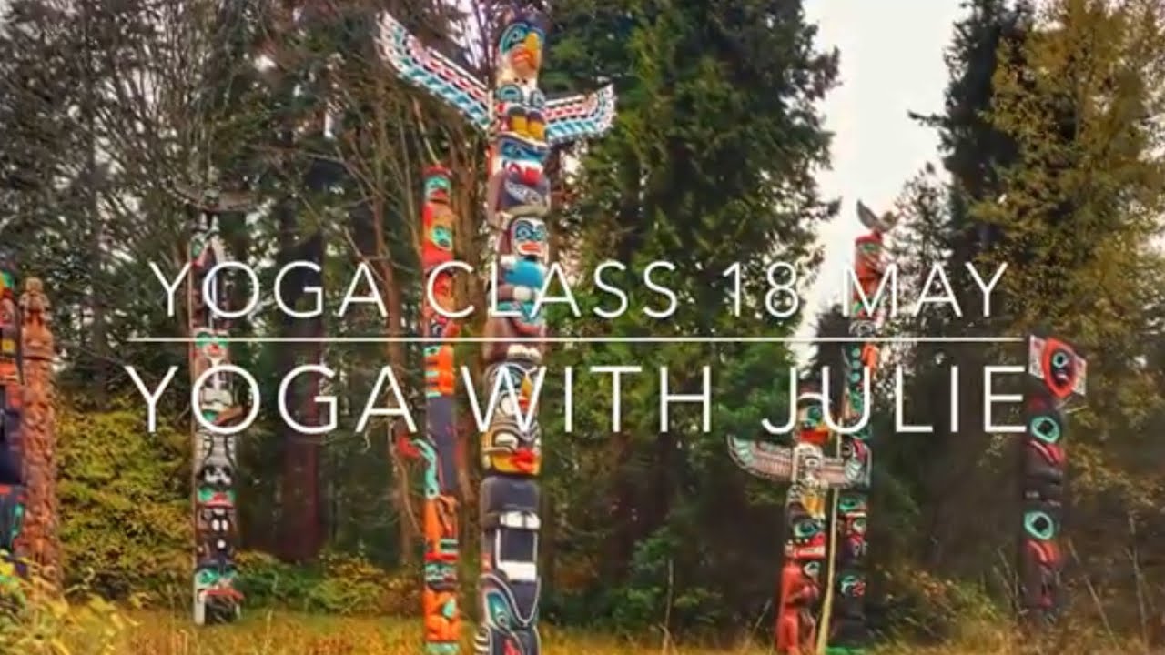 Stretch and strengthen yoga with Julie - YouTube