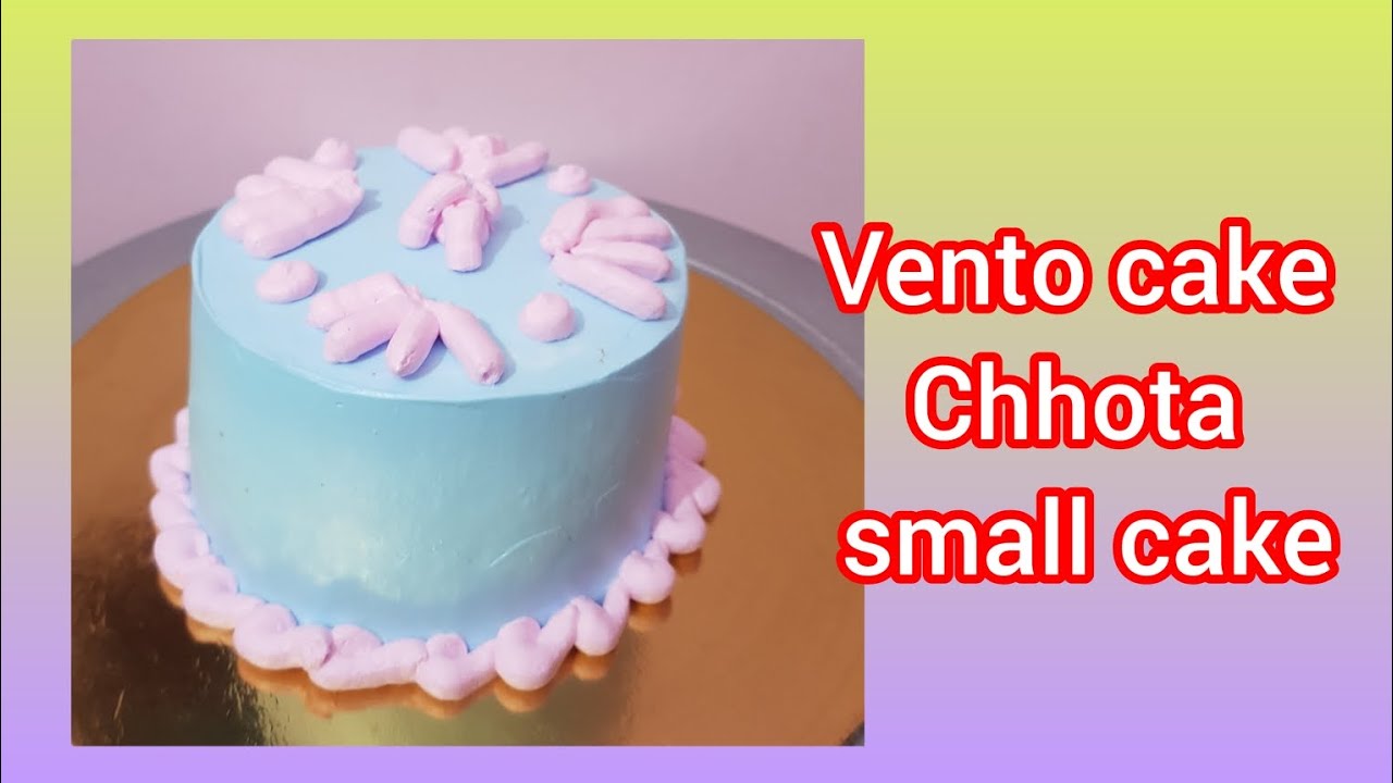 Vento cake / cake recipe/ Chhotu small cake/#cakerecipe #video # ...