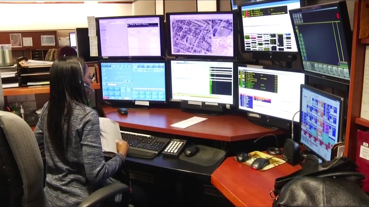 Local dispatch center celebrates National Telecommunicators Week - YouTube