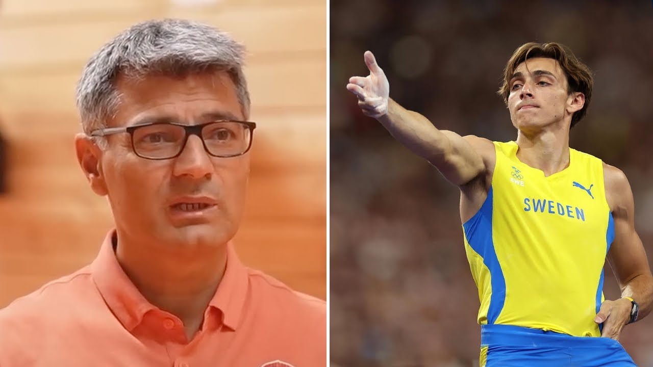 Yusuf Dikeç REACTS to Armand Duplantis COPYING His Pose After Winning ...