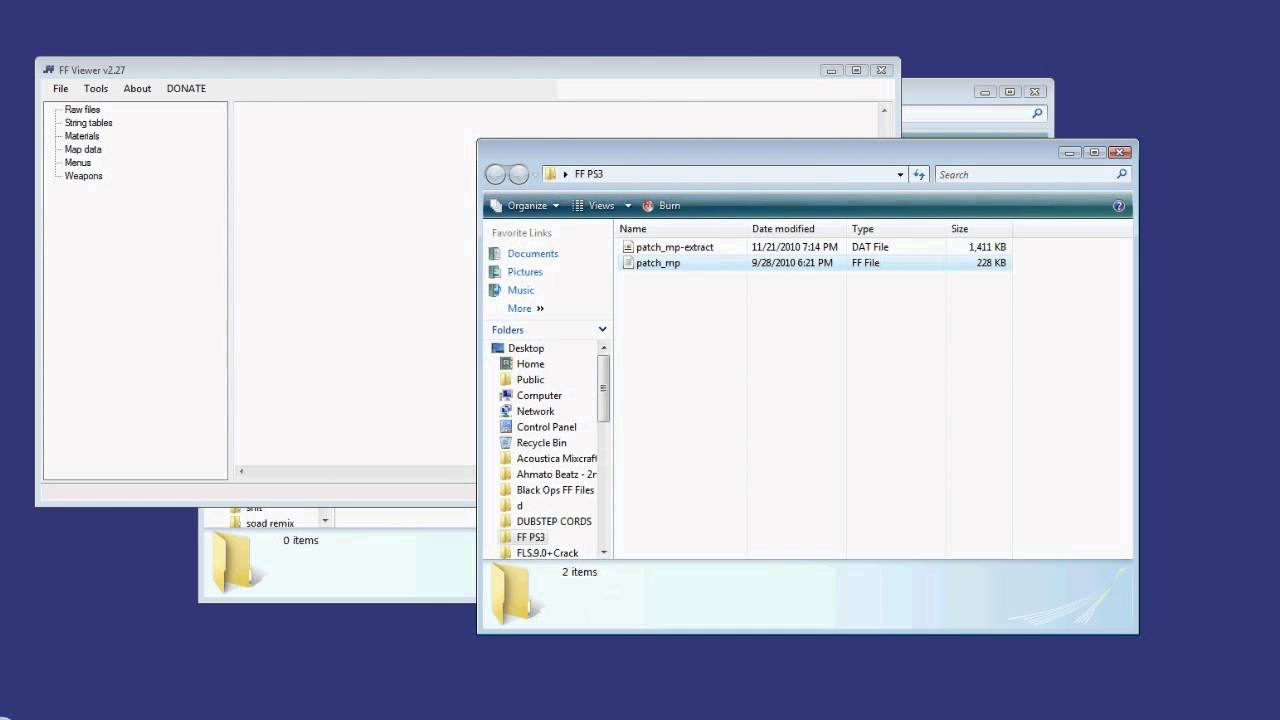 (COD MODING) How To View PS3 Patches in FF Viewer - YouTube