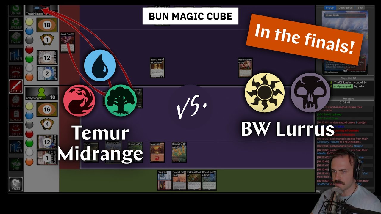 Cube Finals! Temur Midrange vs. BW Lurrus — Bun Magic Cube Playtesting ...