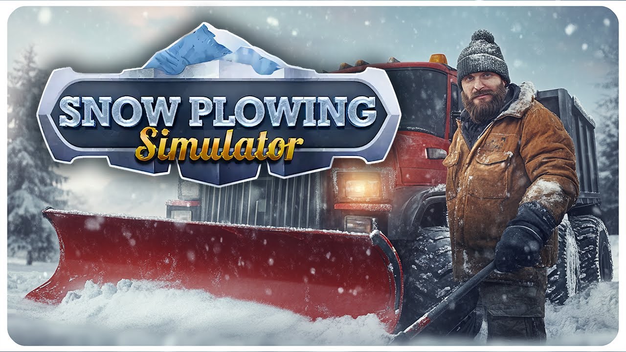 Starting a Snow Plow Empire: Snow Plowing Simulator Gameplay - YouTube