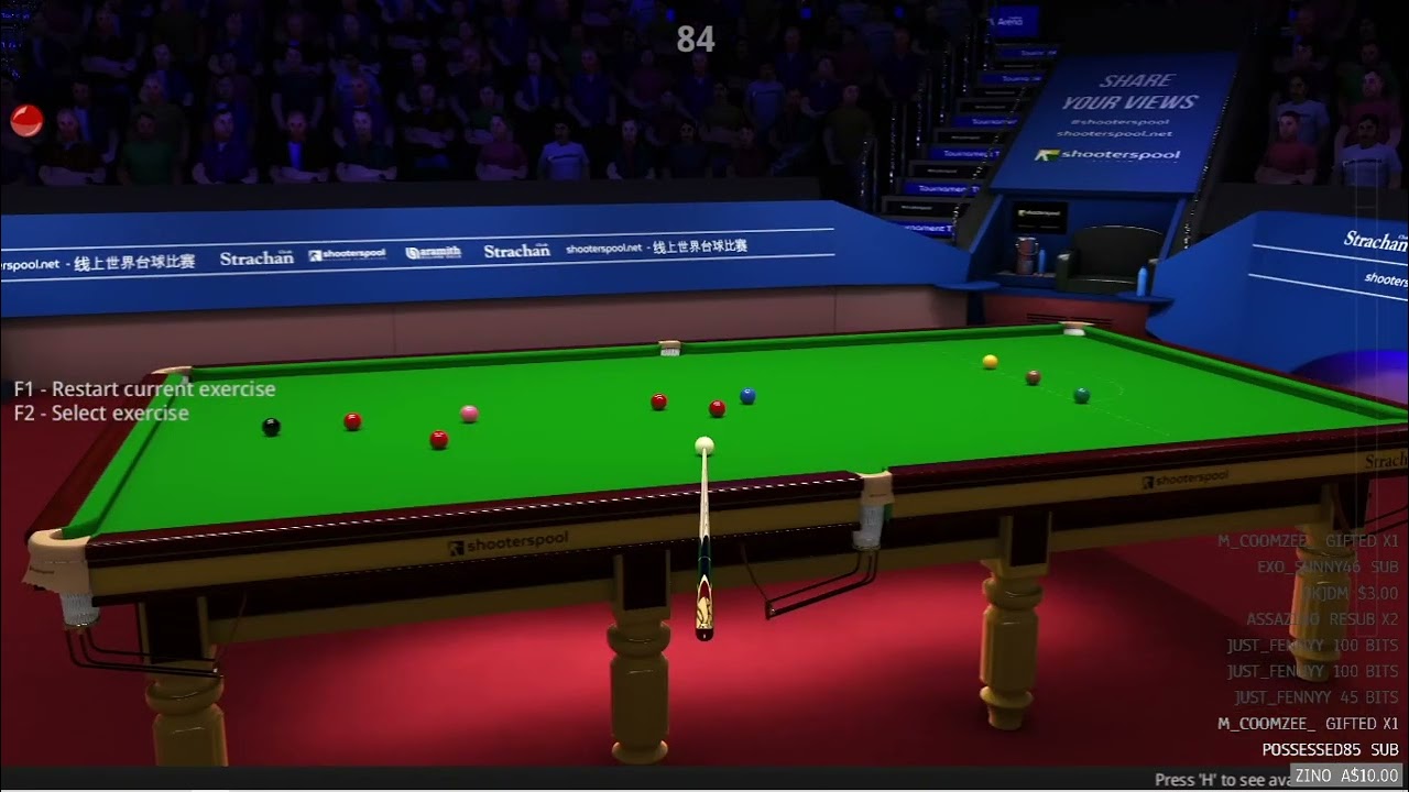 Live record Snooker 123 Century Break T+Y practice - Shooterspool ...