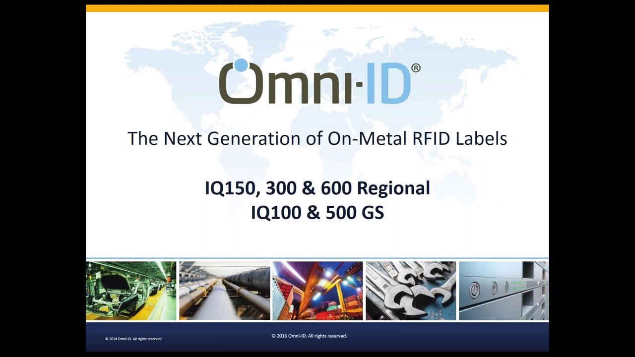 Omni-ID Webinar: The Next Generation in On-Metal RFID Labels - YouTube