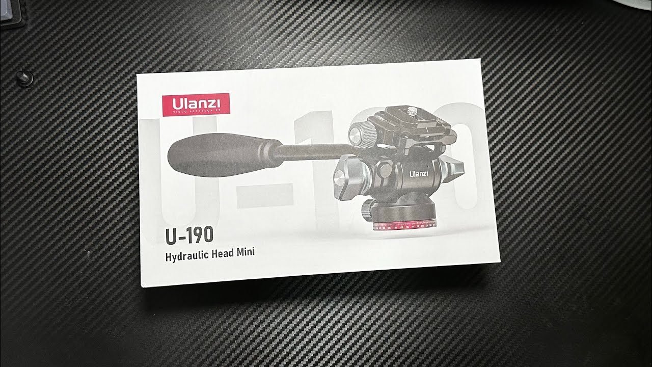 Ulanzi U-190 Hydraulic Head Mini - Video Head - Đầu gắn máy quay - YouTube