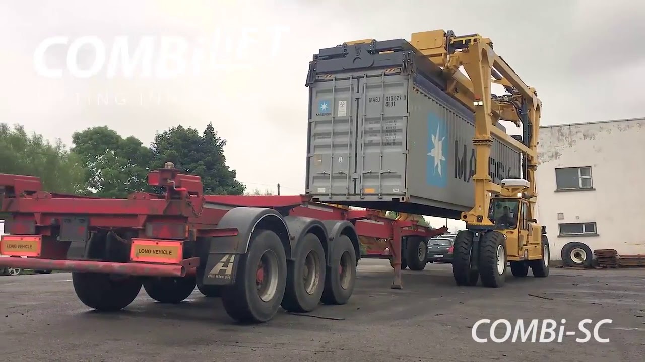 Combilift's Straddle Carrier - YouTube