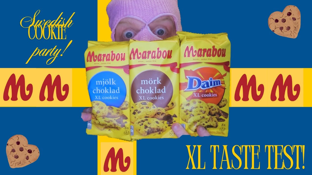 XL Swedish Cookies! With Marabou and Daim! - YouTube