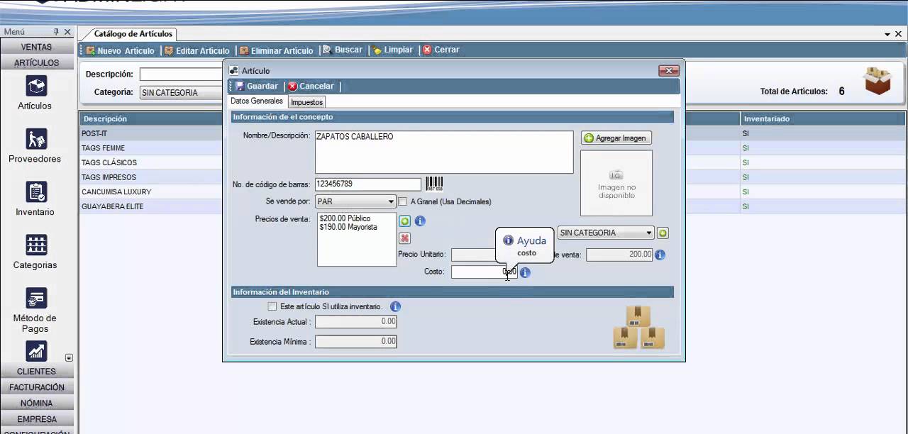 Adminlight ¿Como registrar un artículo? - YouTube