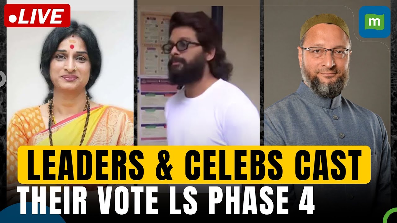 Leaders and Celebrities Cast Their Vote For The Lok Sabha Election ...