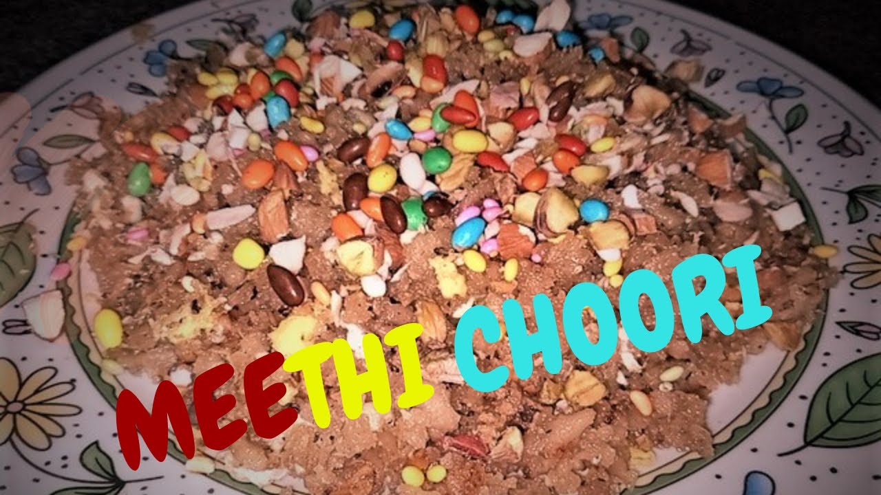 Sweet Choori | From leftover roti or paratha | Khan's Food Diaries ...