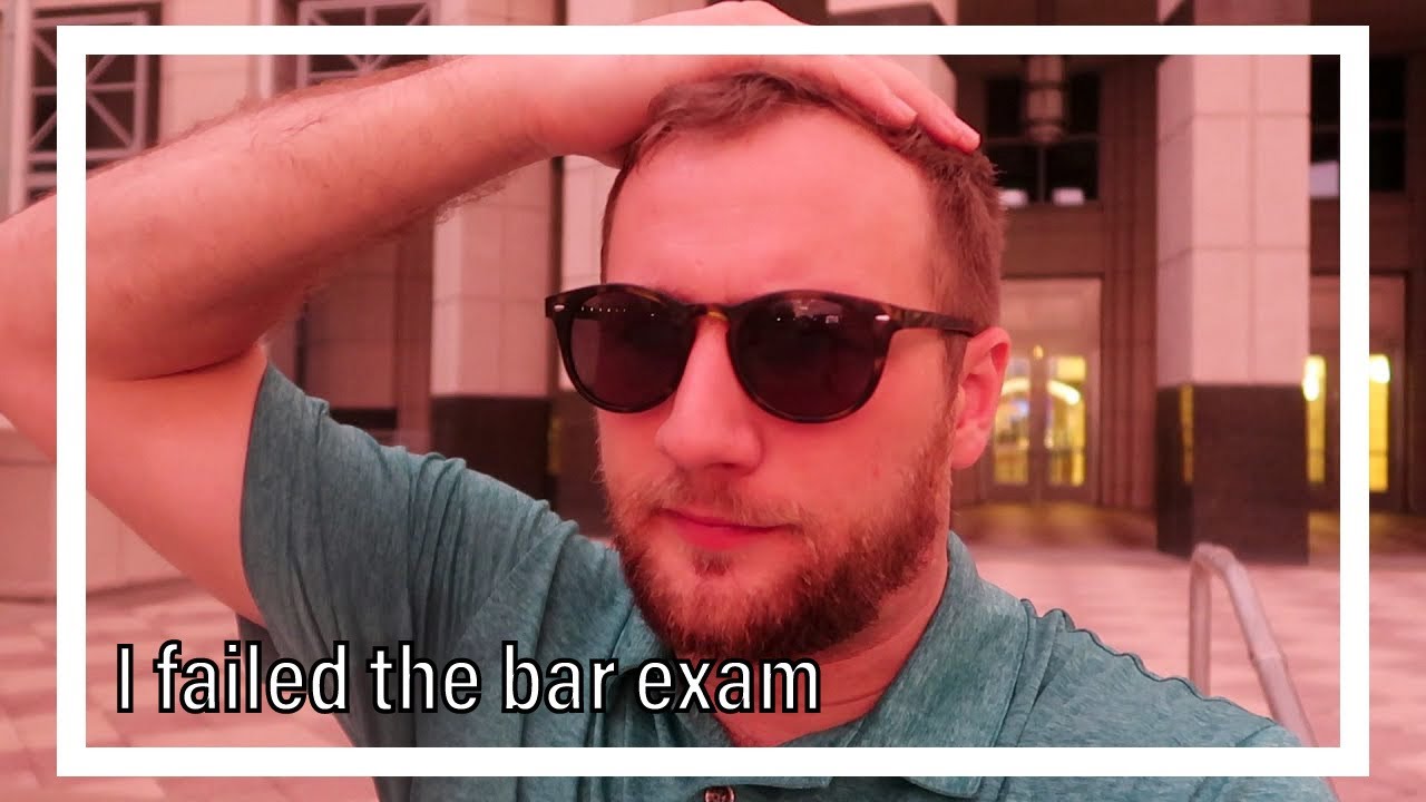 I failed the bar exam - YouTube
