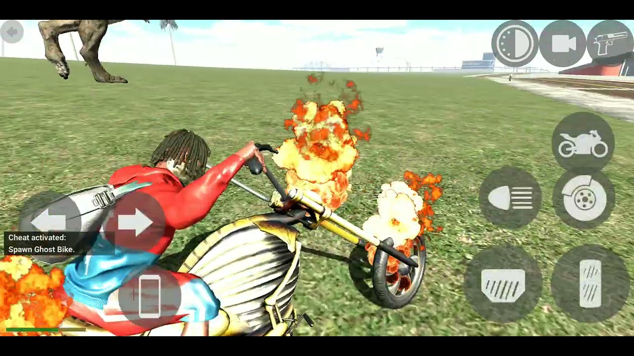 # indian bike 🚲 reaching game 🚗🎯☠️💀,# funny videos 📸 game # viral video ...