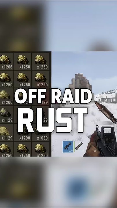 🔥OFF RAID in Rust☢️ #rust#раст#rustraid#raidrust #rusttok#rustpvp - YouTube