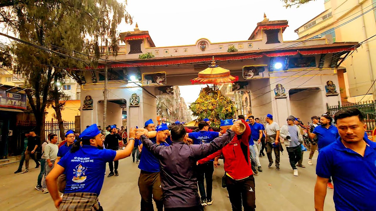 Pahachare begins at Lumadi Ajima | Wotu Bahadrakali | 2080 | - YouTube