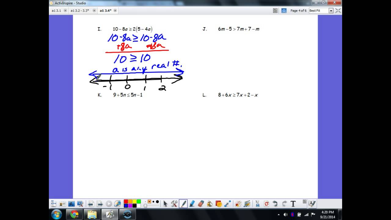 Inequalities with Special Solutions - YouTube