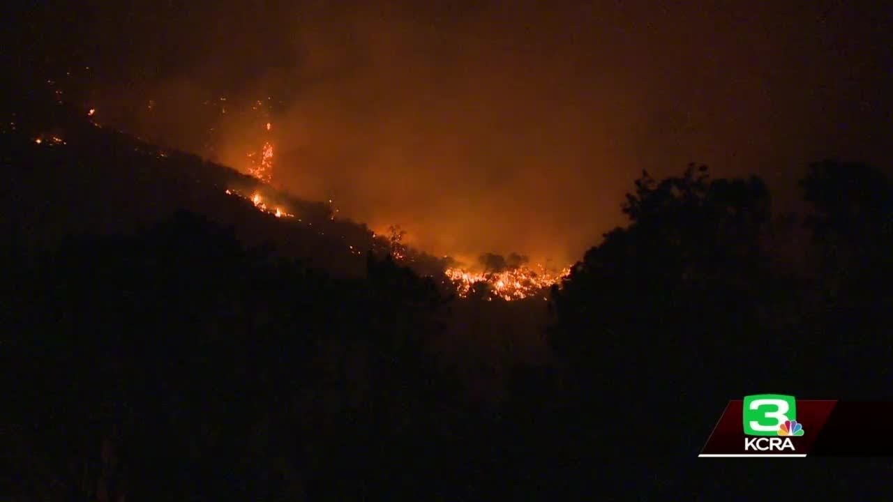 Electra Fire Jul 5 Morning Update - YouTube