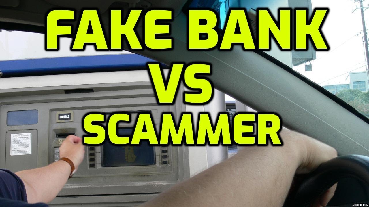 Angry Scammer RAGES Over My FAKE BANK! - YouTube