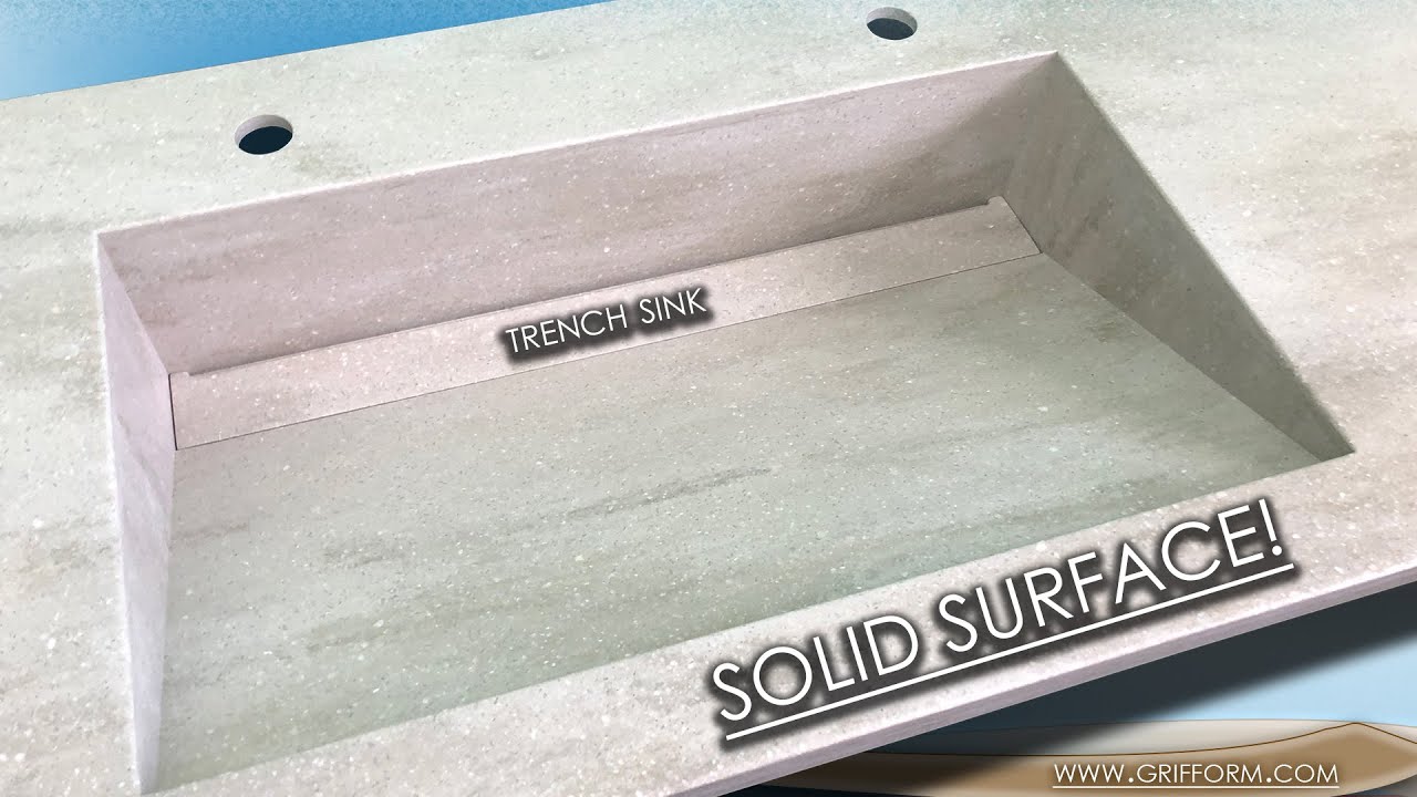 Custom Ramping Trench Drain Sink | Grifform Innovations - YouTube