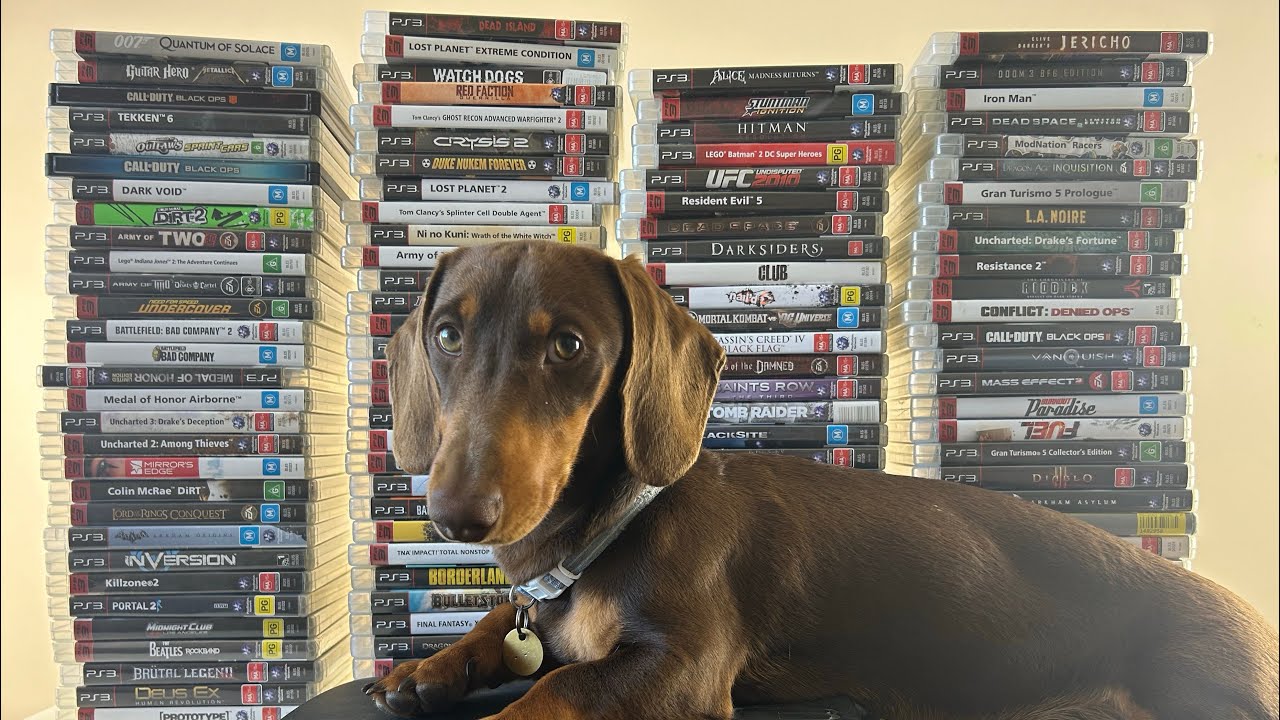 I bought a ps3 collection. - YouTube
