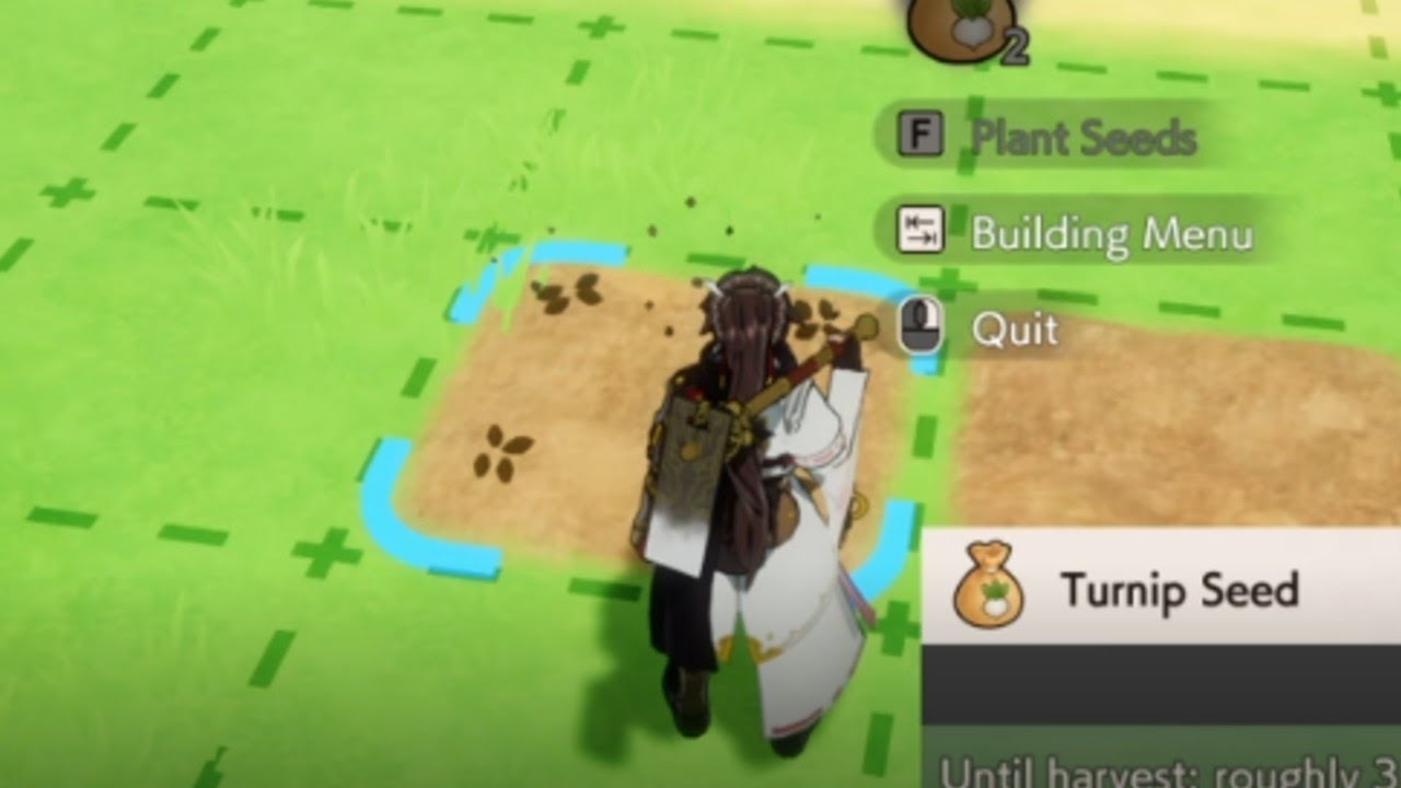 Rune Factory: Guardians of Azuma - Plant Turnip Seeds (Planting Seeds ...