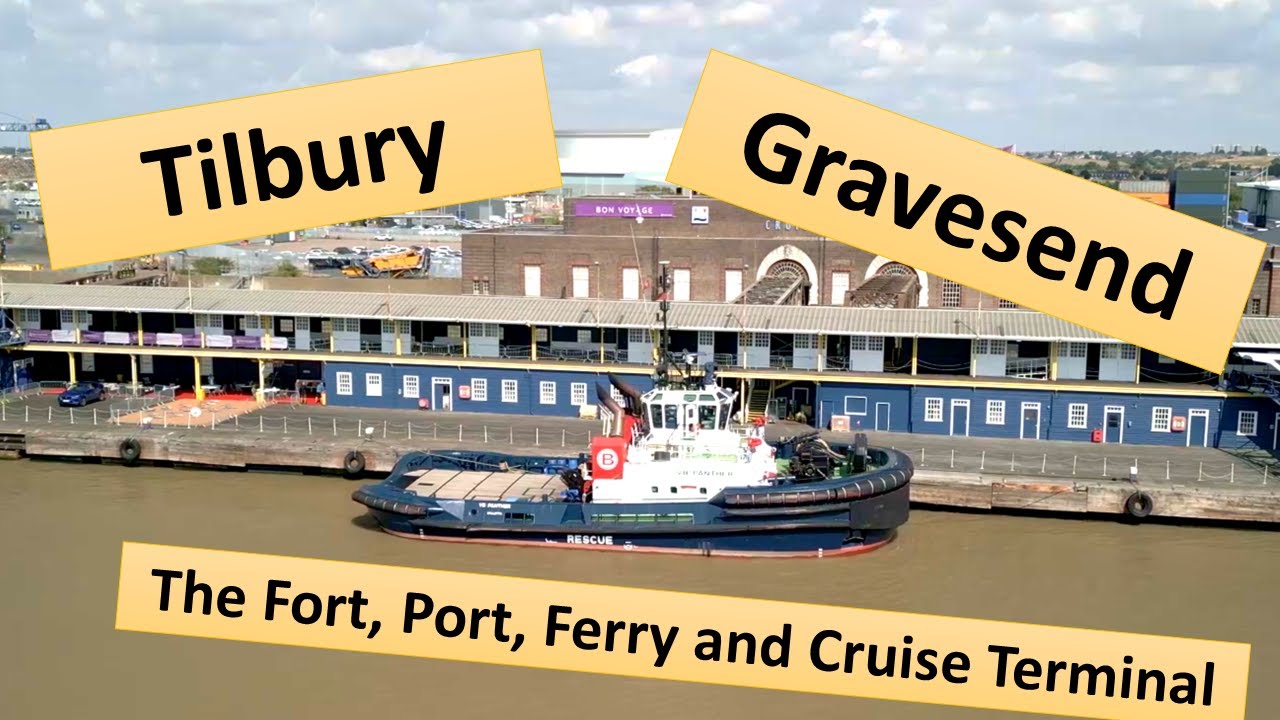 DJI Mini Pro 3 - Tilbury Fort/Port/Dock, London Cruise Terminal ...