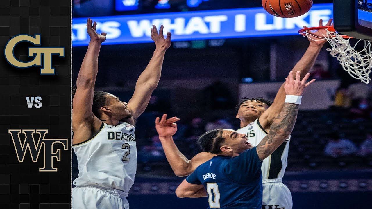 Georgia Tech vs. Wake Forest Men's Basketball Highlights (2020-21 ...