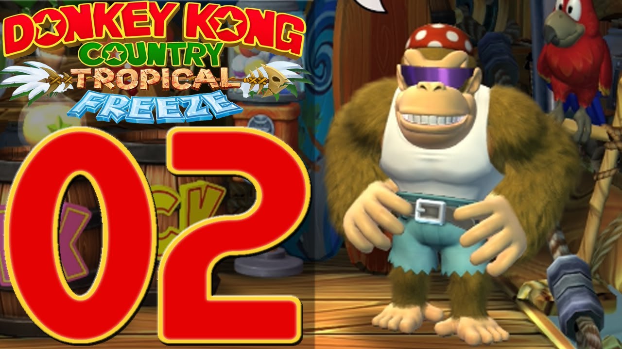 Donkey Kong Country: Tropical Freeze [Part 2] Funky Kong's Funky Shop! - YouTube