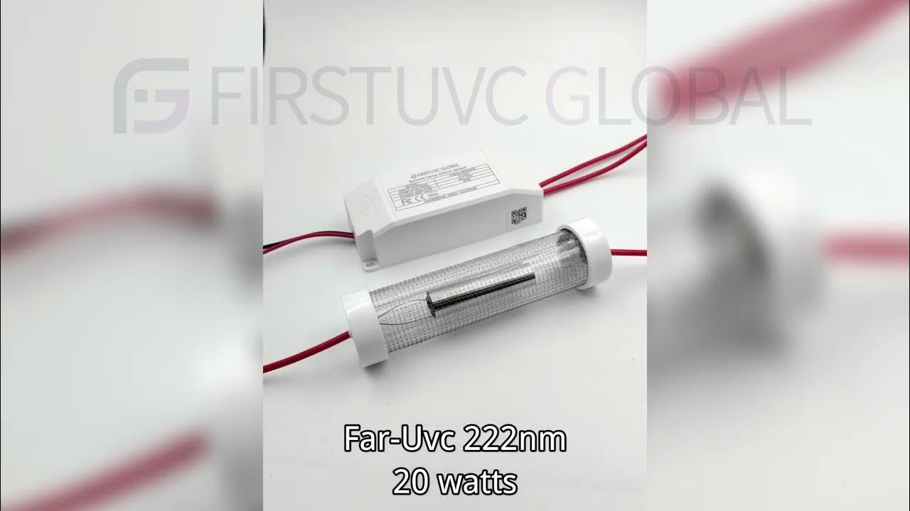 Firstuvc Global Limited @ Far-Uvc 222nm Excimer Lamp 20w - YouTube