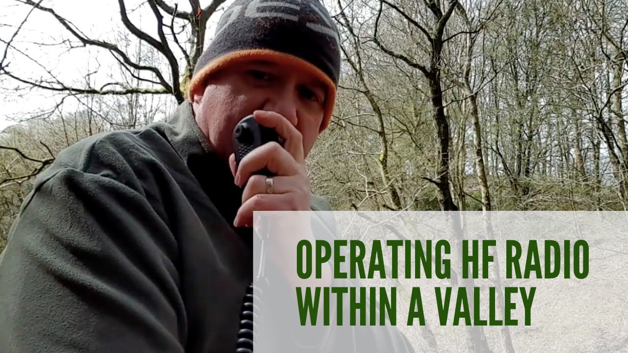 Can I operate amateur radio from the base of a valley? - YouTube
