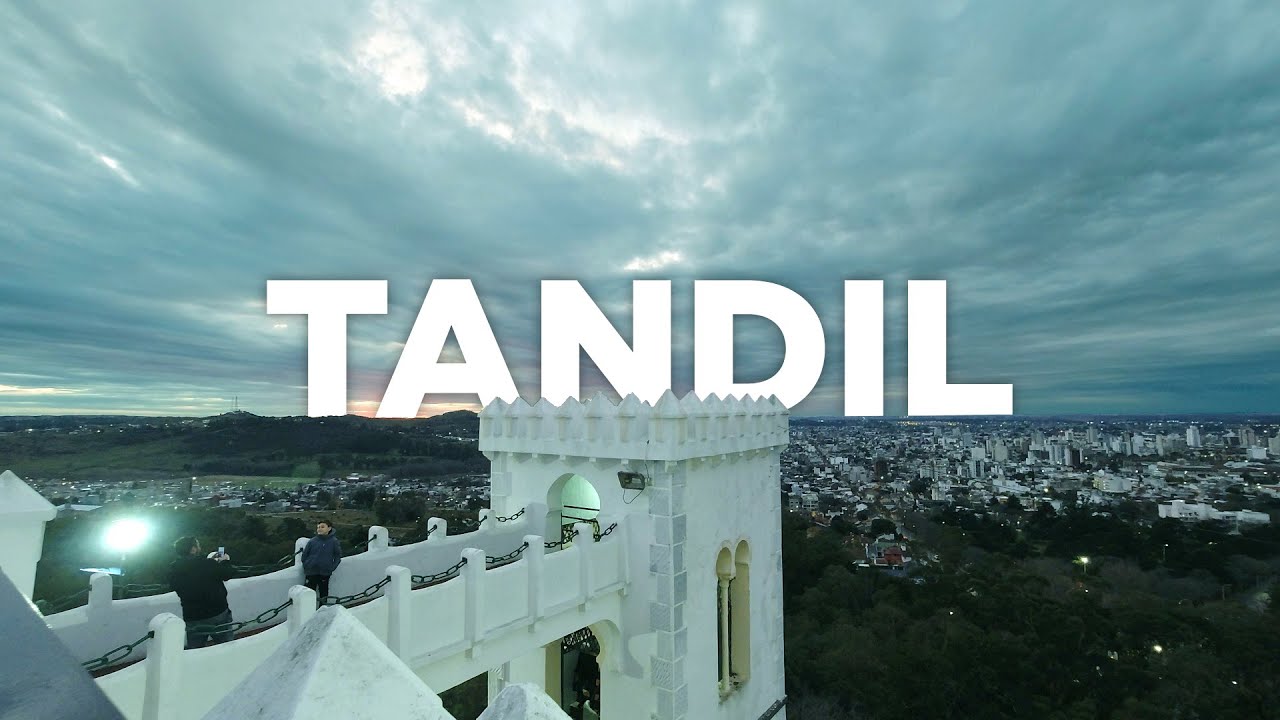 A walk at dusk in Tandil, from the castle to the lake - Buenos Aires ...