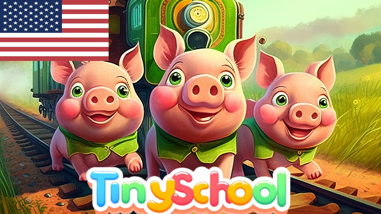 🚂🐷 The Three Little Pigs' Train Adventure | Fun Storytime for Kids ...