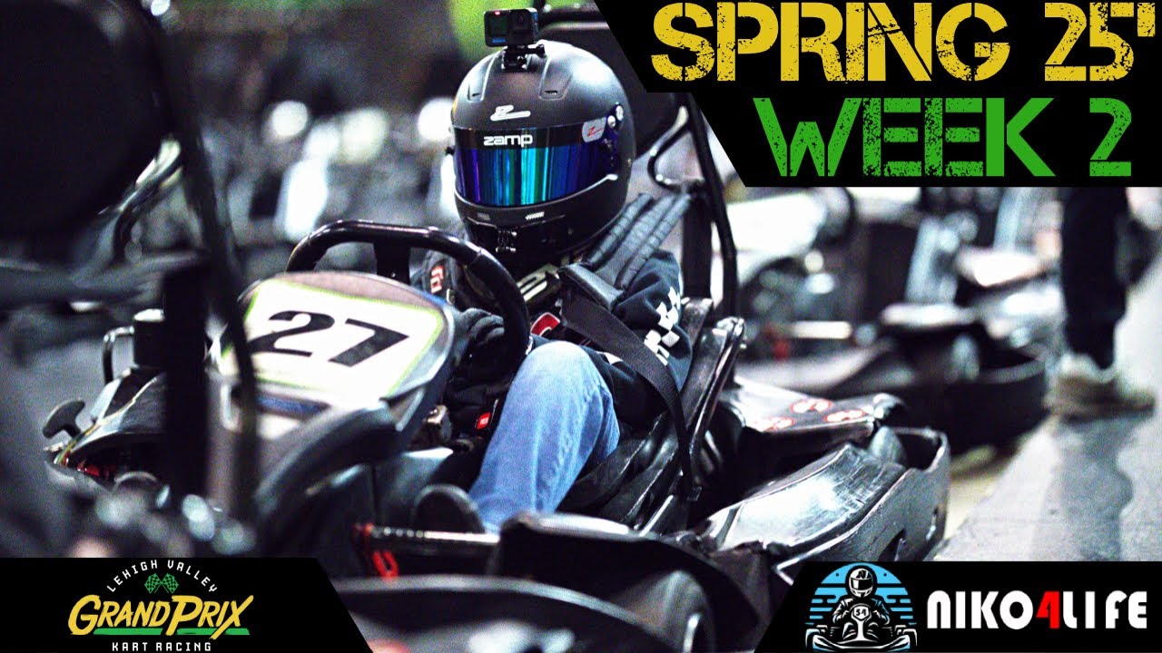 WEEK 2 LIVE STREAM - LVGP SPRING25 JR KART RACING LEAGUE - YouTube