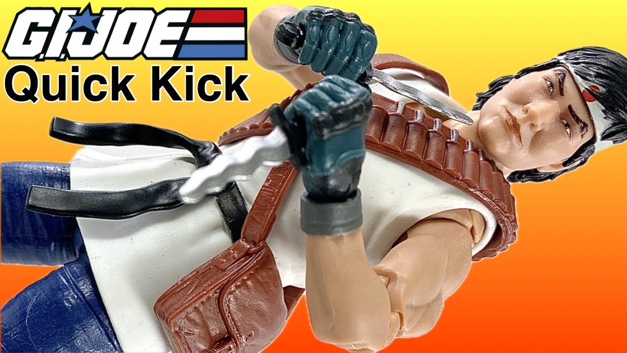 GI-Joe Classified Quick Kick Kitbash Version 2.0 - YouTube