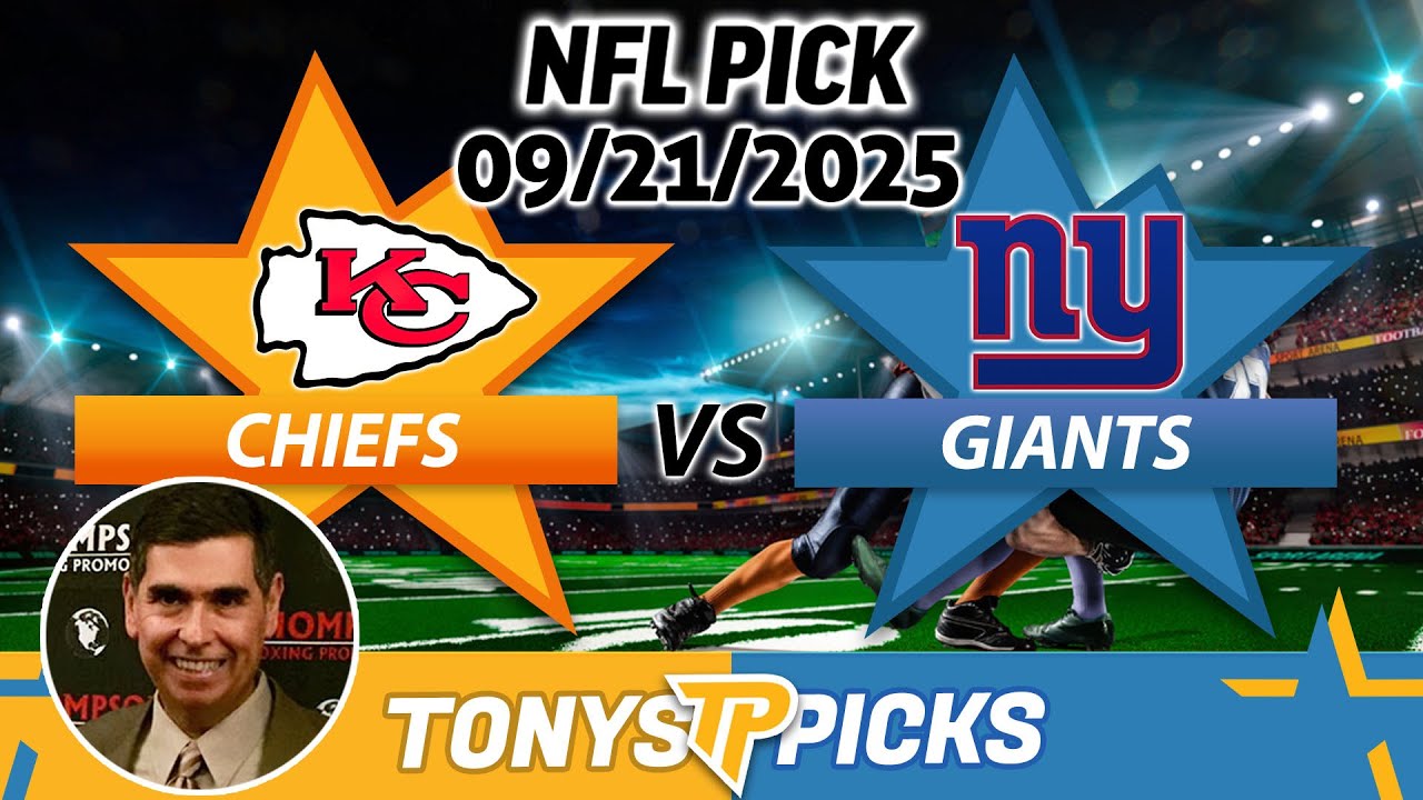 Kansas City Chiefs vs. New York Giants Pick 9/21/25 NFL Week 3 Pick ...