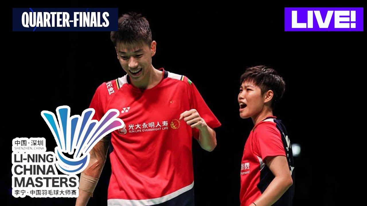 🔴LIVE - FENG Yan Zhe/HUANG Dong Ping vs YANG Po-Hsuan/HU Ling Fang - China Masters 2024 - YouTube