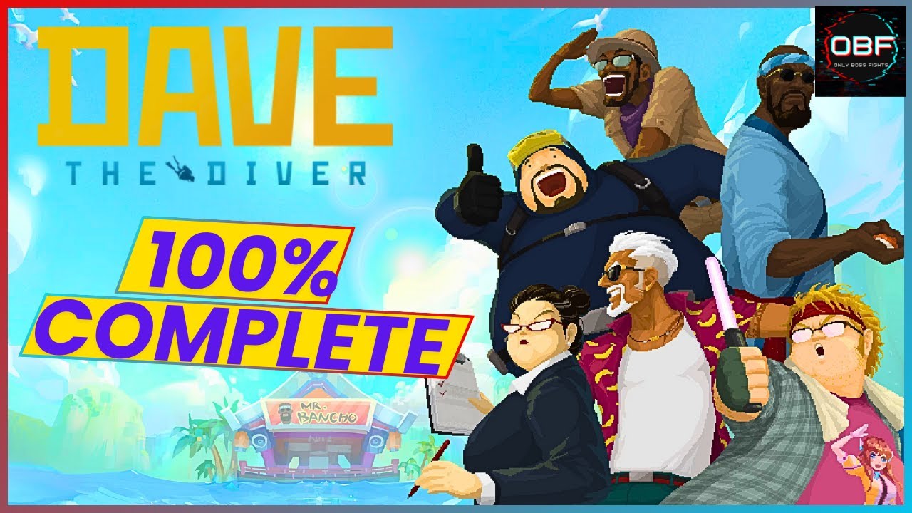 Dave The Diver 100% Complete - YouTube