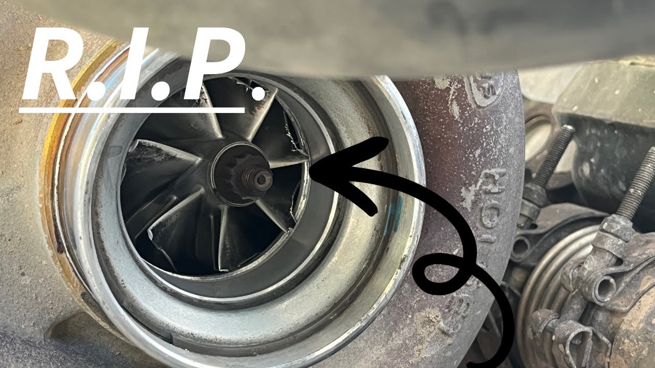 Broken turbo in the middle of nowhere - YouTube