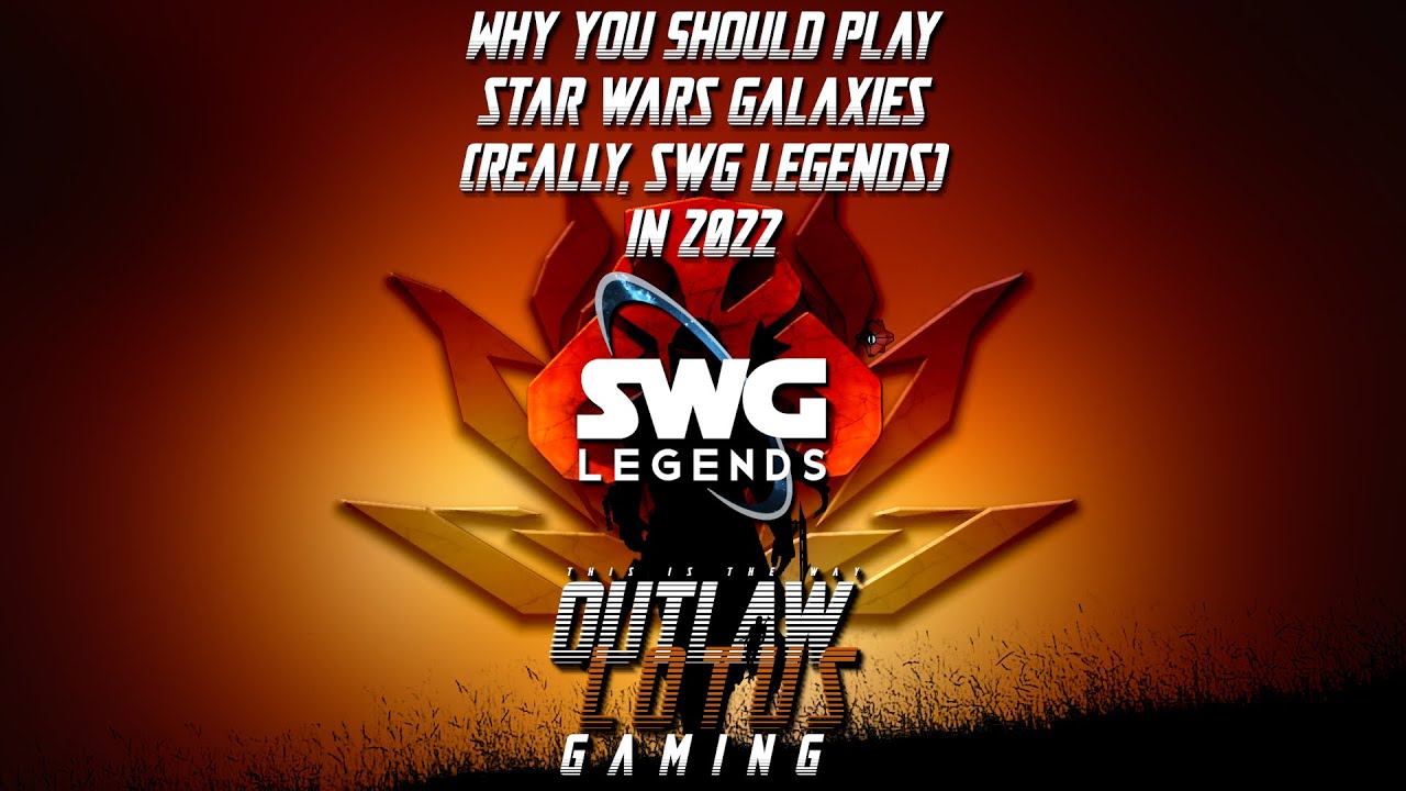 You Should Play Star Wars Galaxies (SWG Legends) in 2022 - YouTube