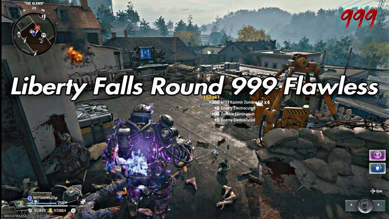 Bo6 Liberty Falls Roof Top Strategy Round 999 Flawless Join World ...
