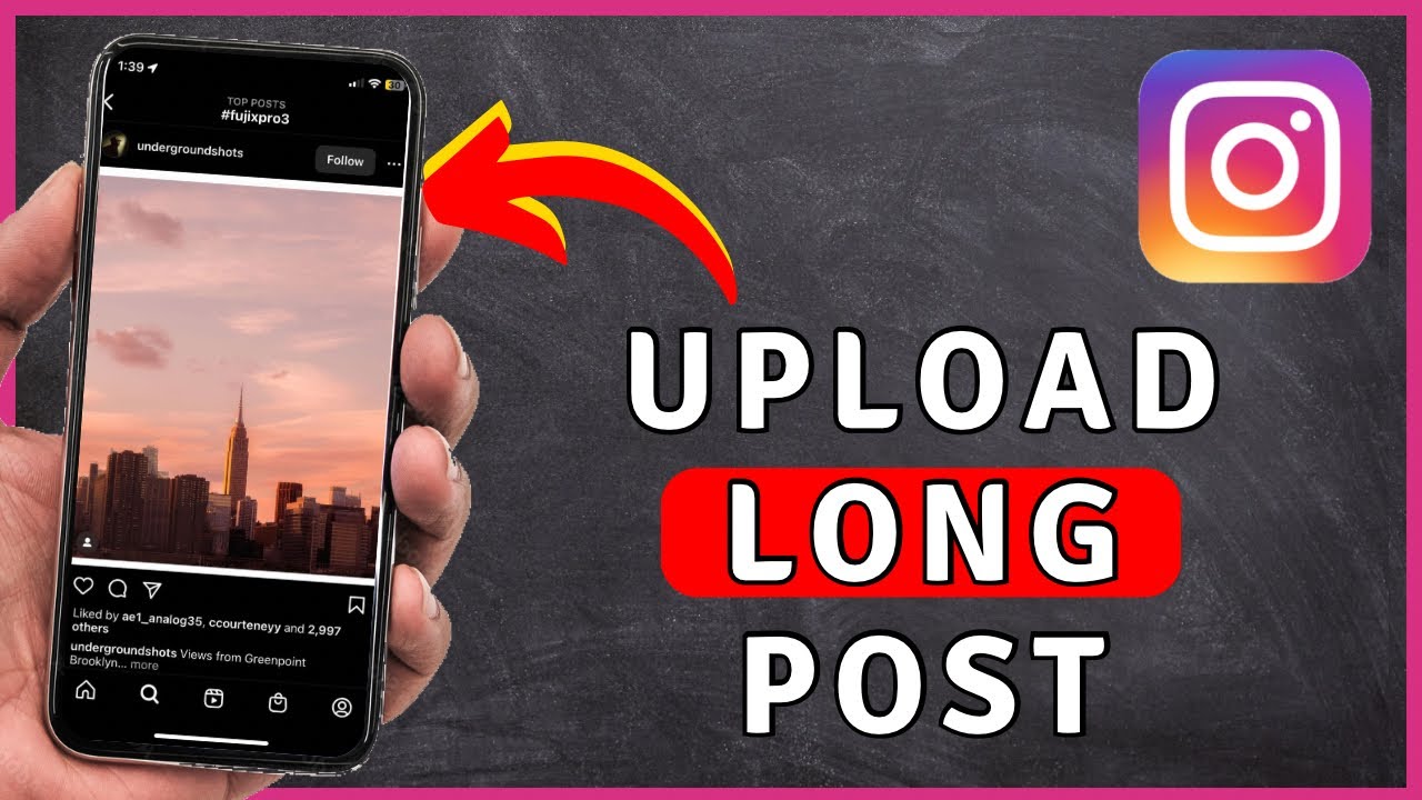 How to Post LONG Image On Instagram | Instagram Tutorial - YouTube