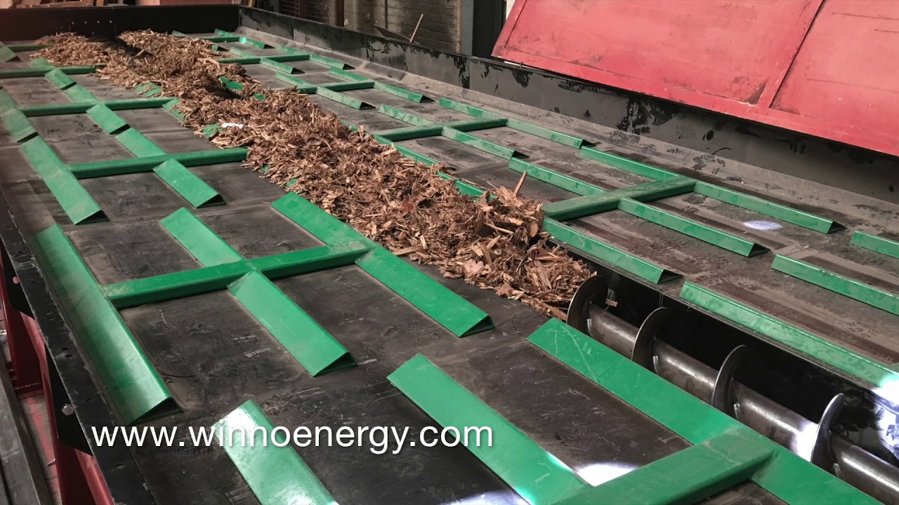 Biomass, Modular Walking Floor Storage, Winno Energy - YouTube