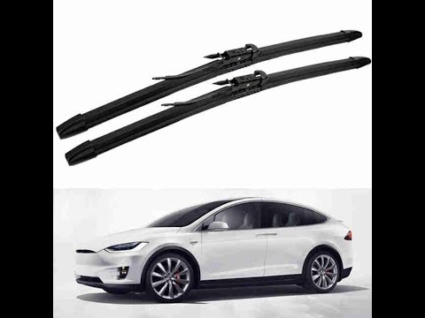 Tesla Model X Wiper Blades (Set of 2) #tesla #teslaaccessories #wiper # ...