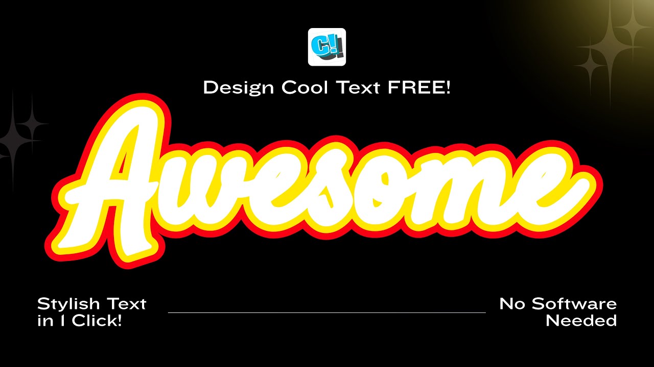 Cool Text Maker Tool Explained in Canva | Gradient, Comic & Glow Text ...