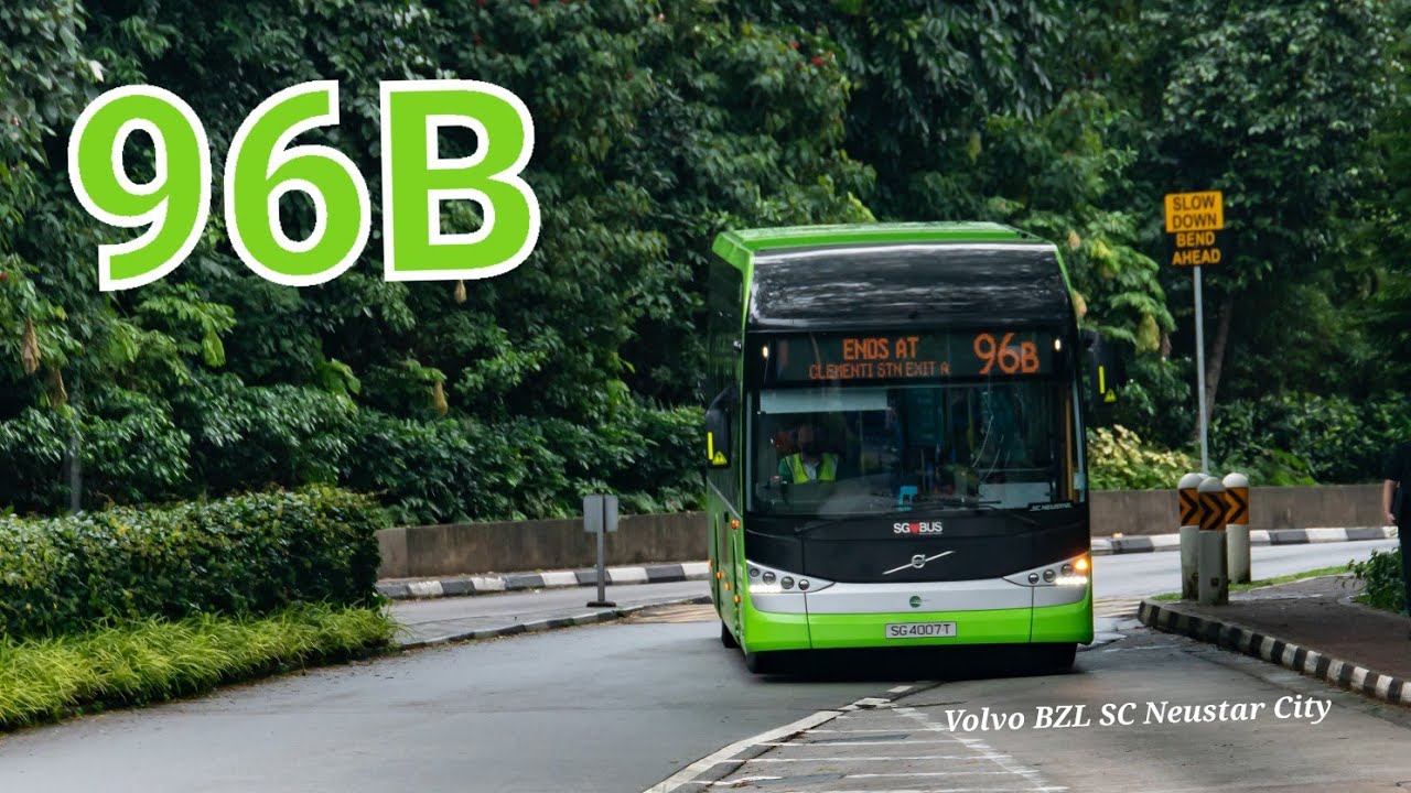 SG4007T - TTS Bus Service 96B [Volvo BZL (SC Neustar City)] - YouTube