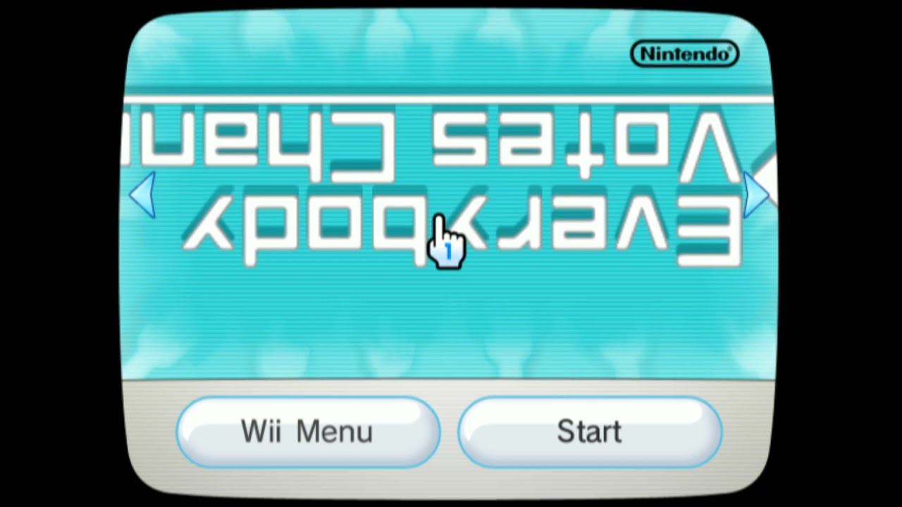 Wii channels banners corruptions - YouTube