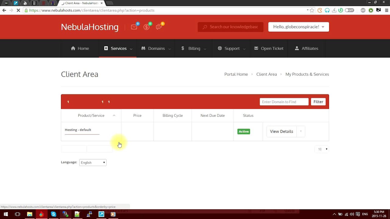 Nebula: Web hosting demo video - YouTube