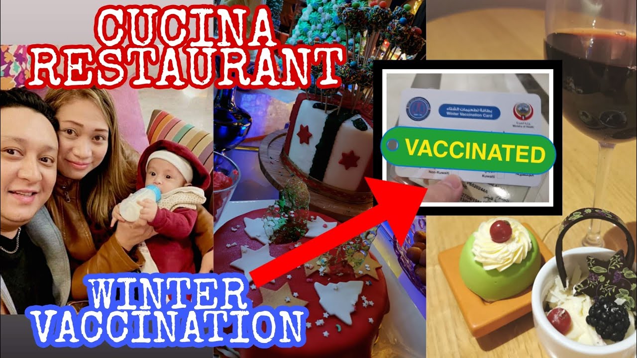 CUCINA | SYMPHONY HOTEL KUWAIT | CHRISTMAS DINNER | WINTER VACCINATION ...